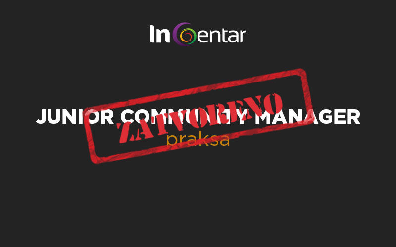 Oglas za praksu: Junior Community Manager - InCentar
